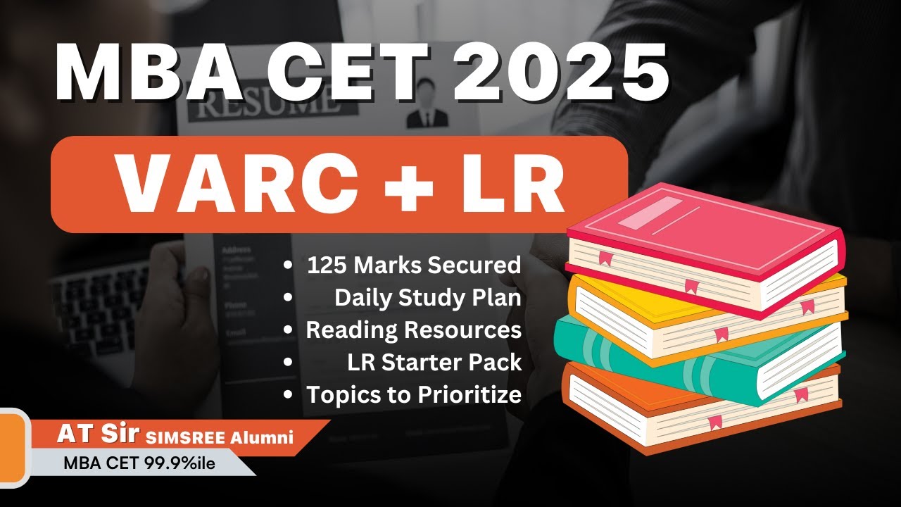 MBA CET 2025 - 125 Marks Secured for VARC & LR | #insightswithAT - YouTube