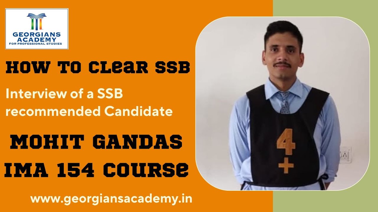 Interview of SSB recommended candidate- How to Clear SSB - YouTube