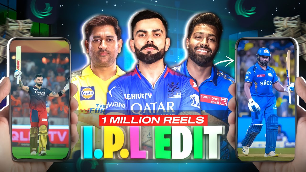 IPL Video Edit - In Jast 20 minute And 1 Million Views | - YouTube