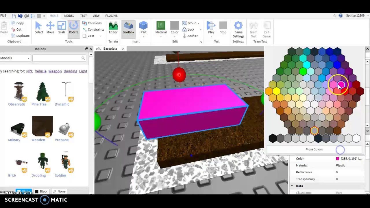 How to make a roblox bush ( ADVANCED AND EASY! ) - YouTube