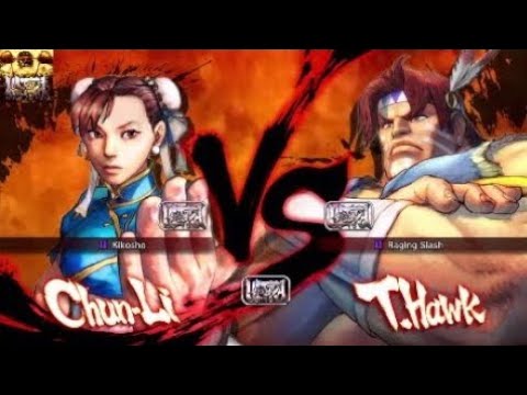 ultra street fighter IV chun li vs t hawk - YouTube