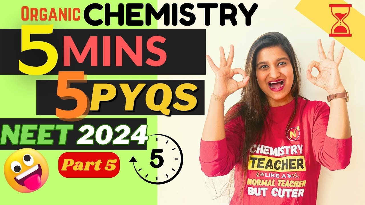 5 Minutes, 5 PYQs || GOC || Part 5 || NEET Prep || Chemistry #neet2024 ...