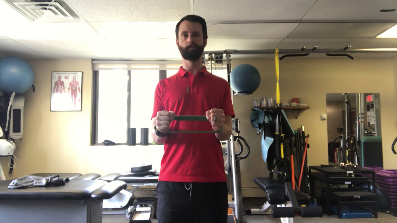 External Rotation Isometrics - YouTube