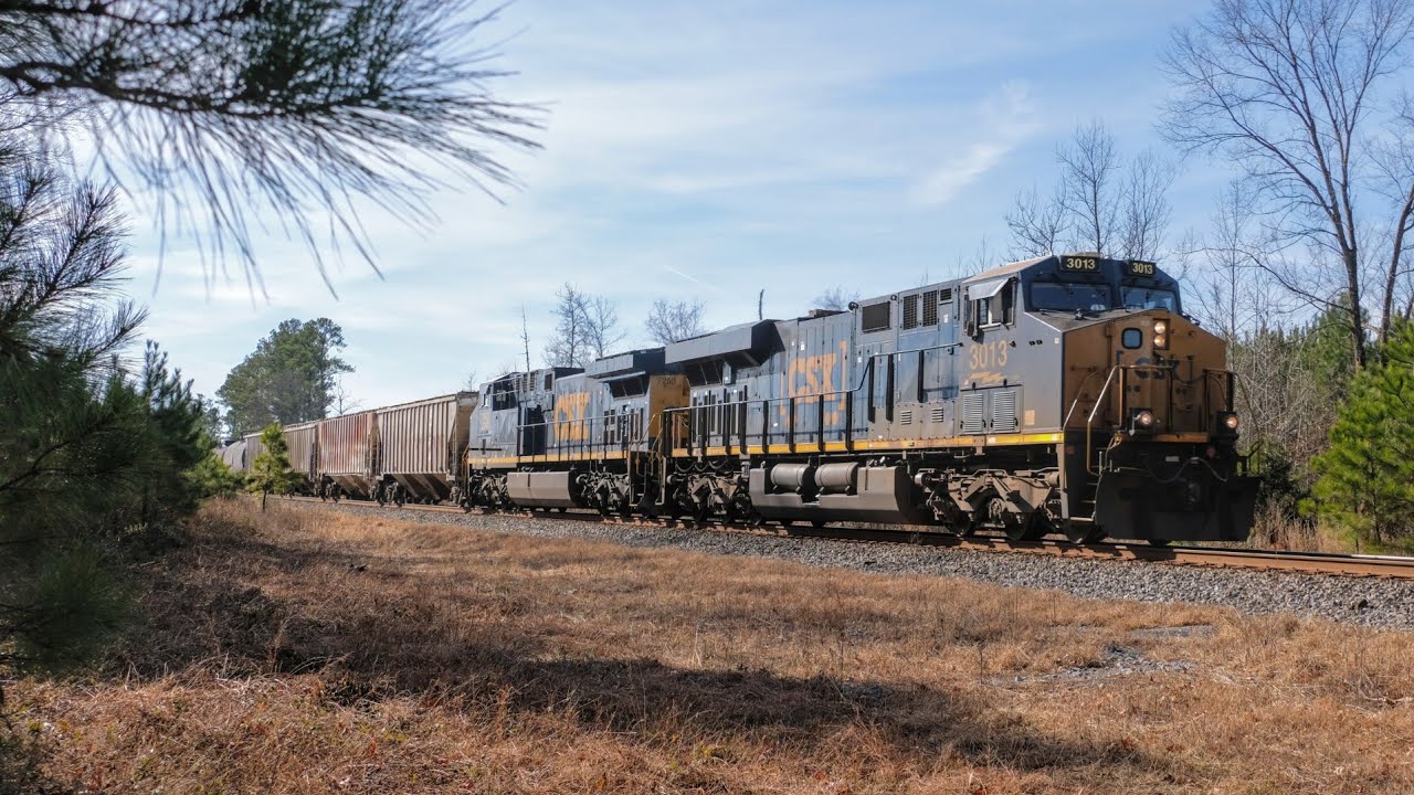 CSX's A-Line, North End Subdivision in Southern Virginia - 12/16/2021 ...