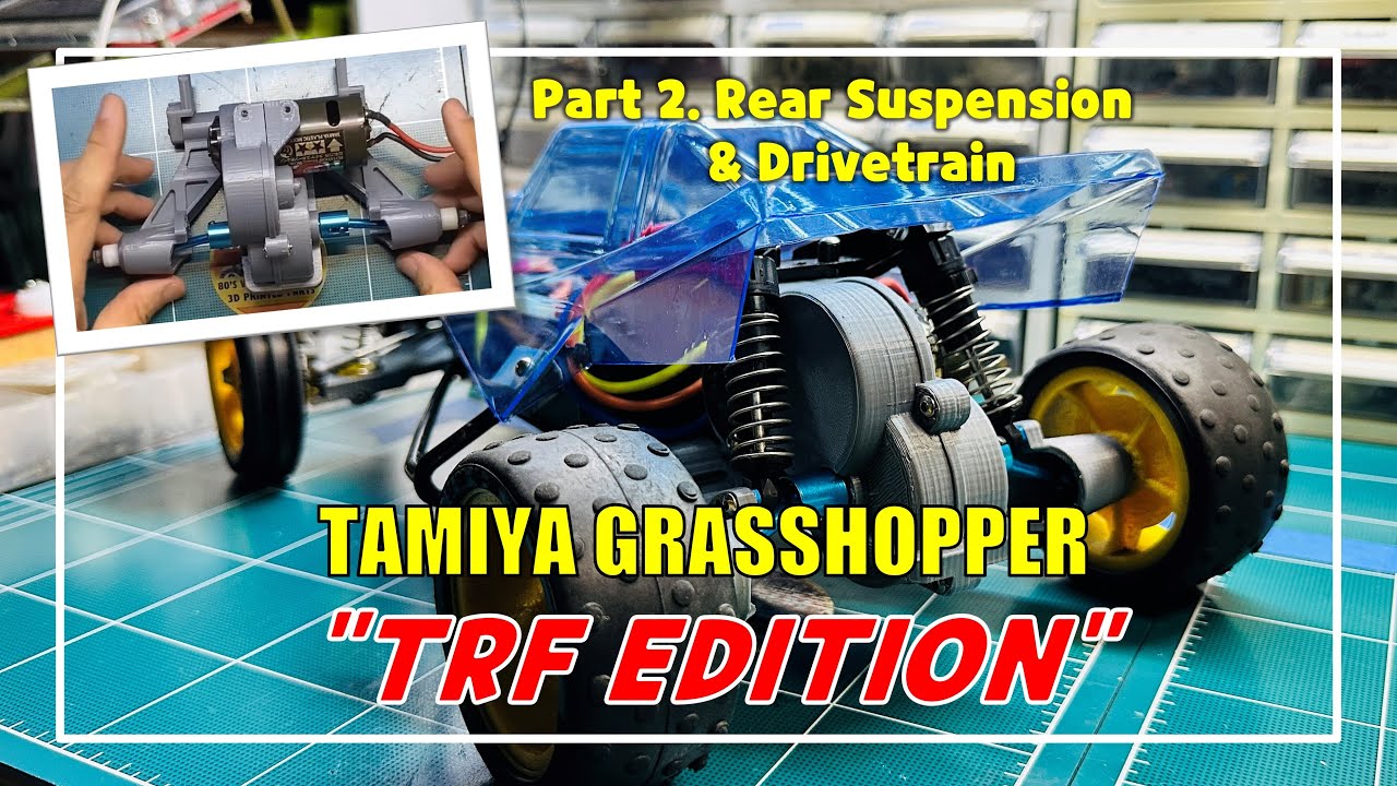 Part2.Tamiya Grasshopper 'TRF' edition! fully modifed custom with 3d ...