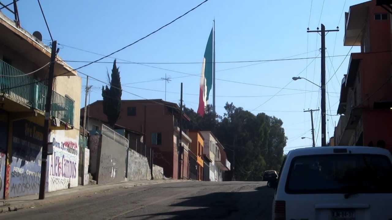 In Search of Tijuana's Large Mexican Flag - YouTube