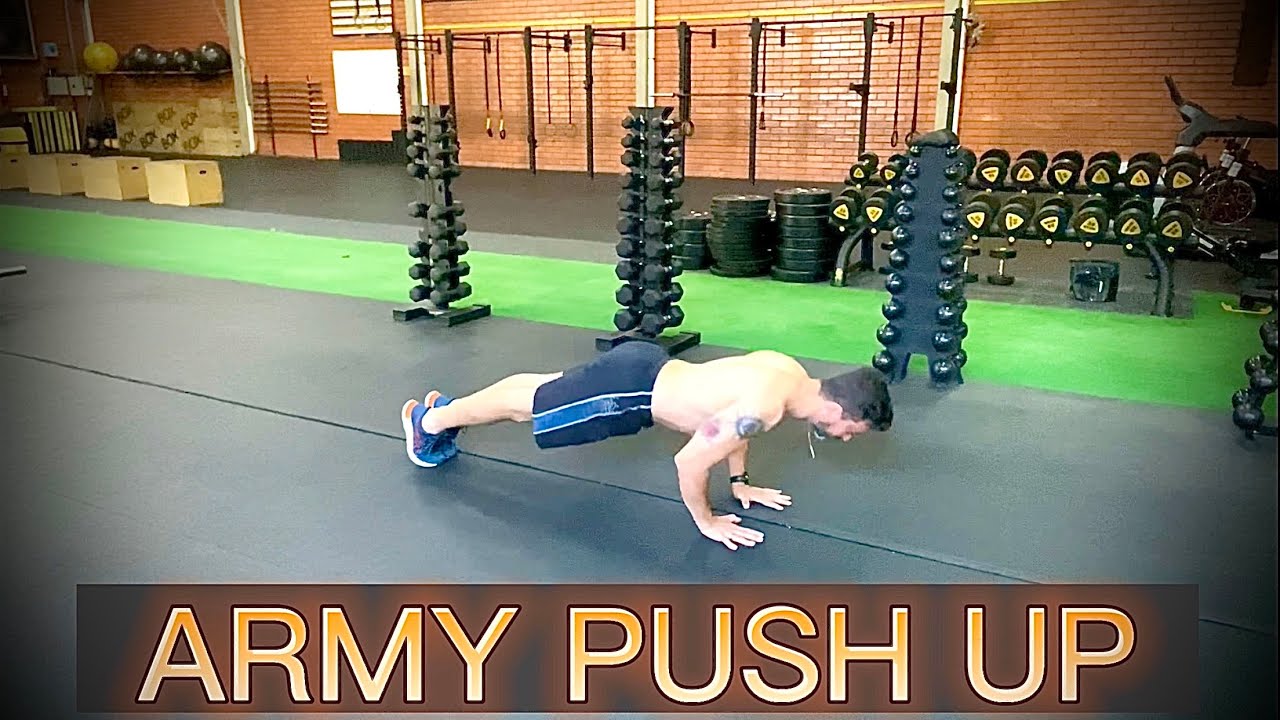 ARMY PUSH UP - YouTube