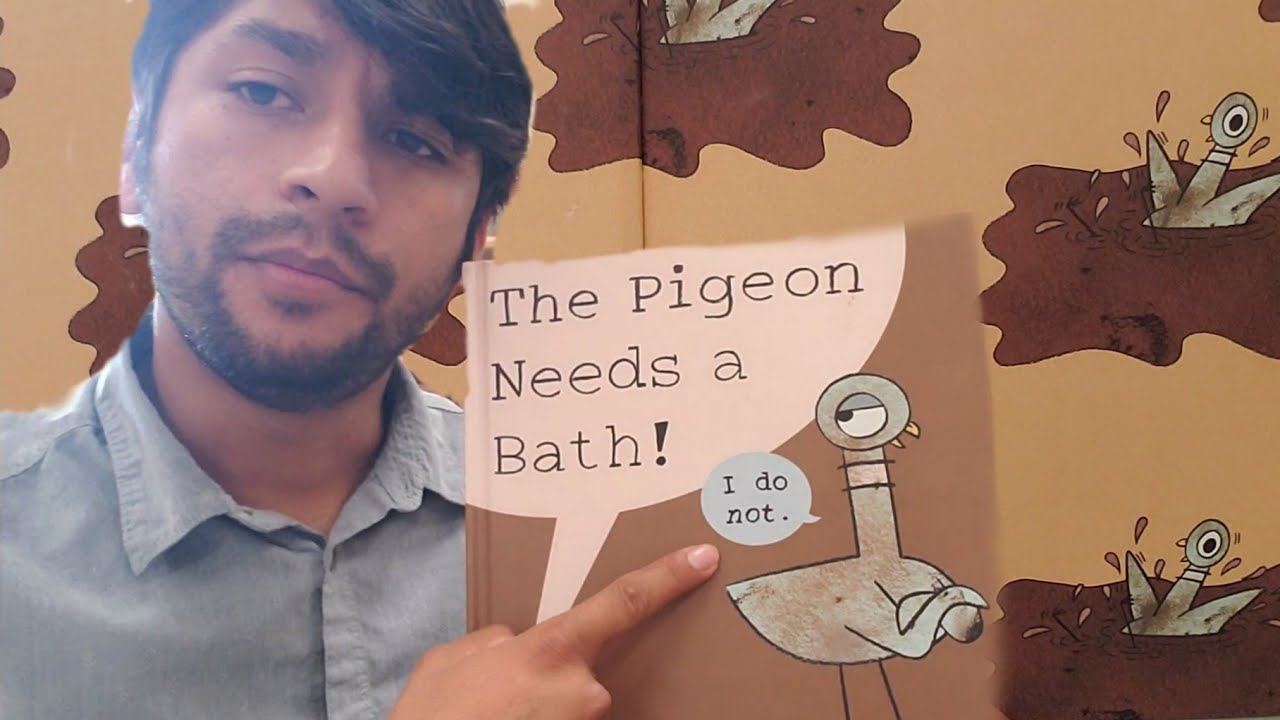 the pigeon needs a bath! read aloud - YouTube