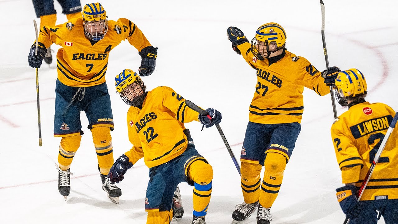 2024 OMHA Championships: U18 AAA 2OT Semis Winner - YouTube