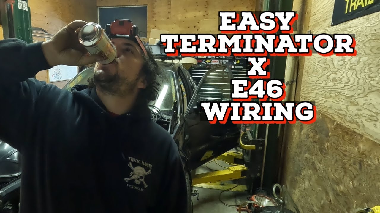 EASY TERMINATOR X BMW E46 LS SWAP WIRING DONE! CATCHCAN SETUP (EP 10 ...