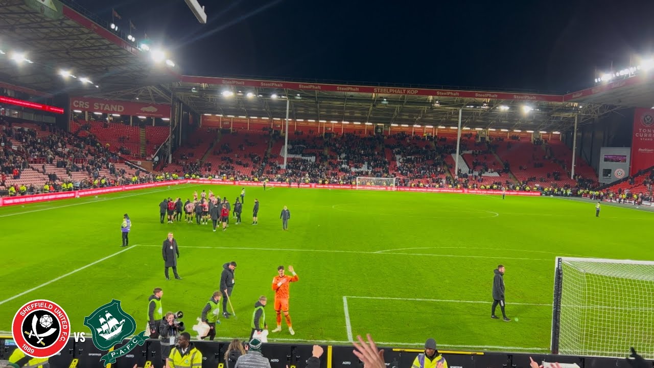 IMPROVED PERFORMANCE! Sheffield United vs Plymouth Argyle matchday ...