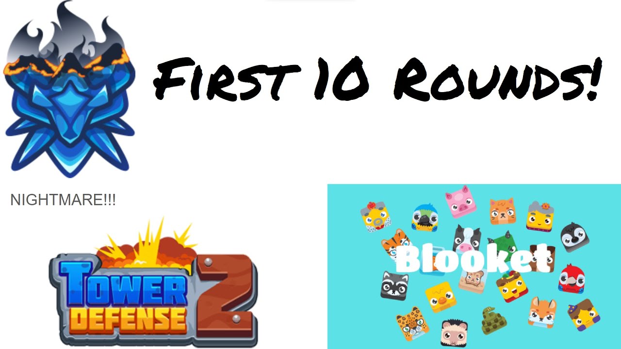 Blooket TD 2 nightmare mode challenge!! #blooket #towerdefense - YouTube