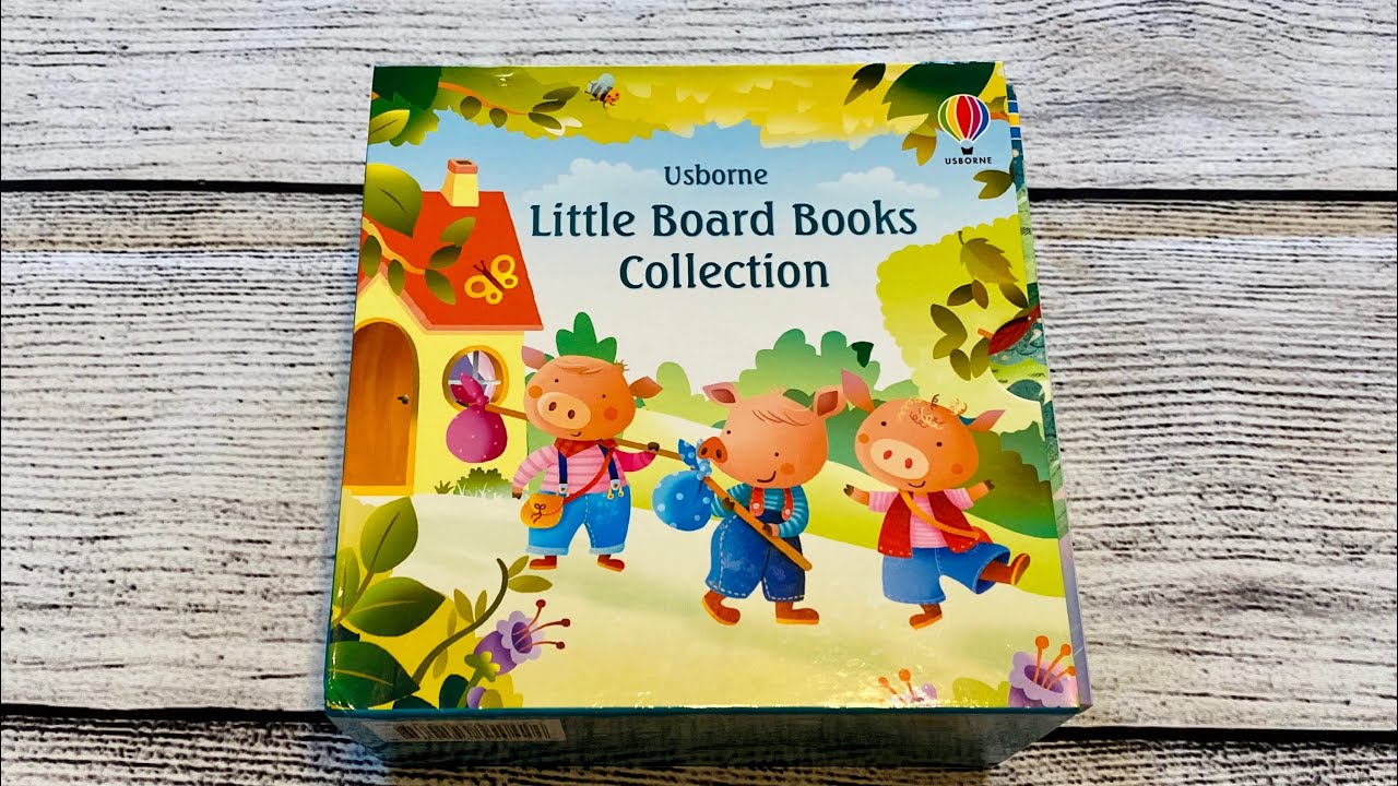 Usborne Little Board Books Collection - YouTube