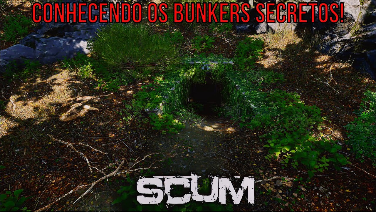 O QUE TEM DENTRO DOS BUNKERS SECRETOS? | SCUM - Episódio 21 - YouTube