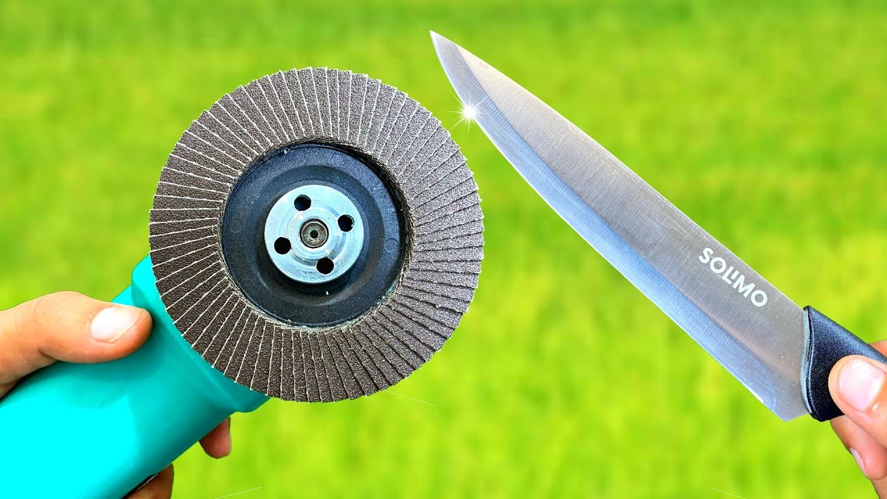 Every Dull Knife Becomes Razor Sharp! Sharpen Your Knife in Just 3 ...