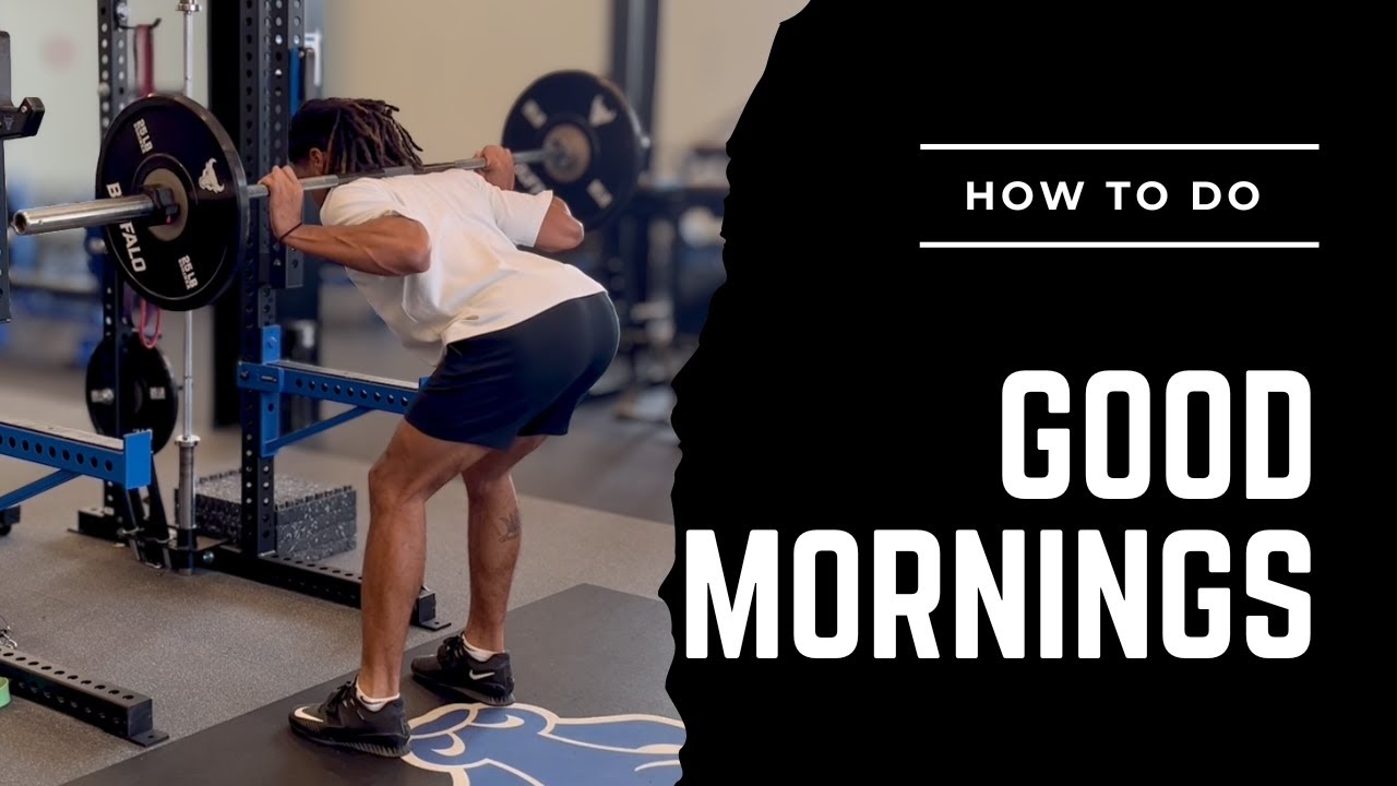 Good Mornings (Exercise Library) - YouTube