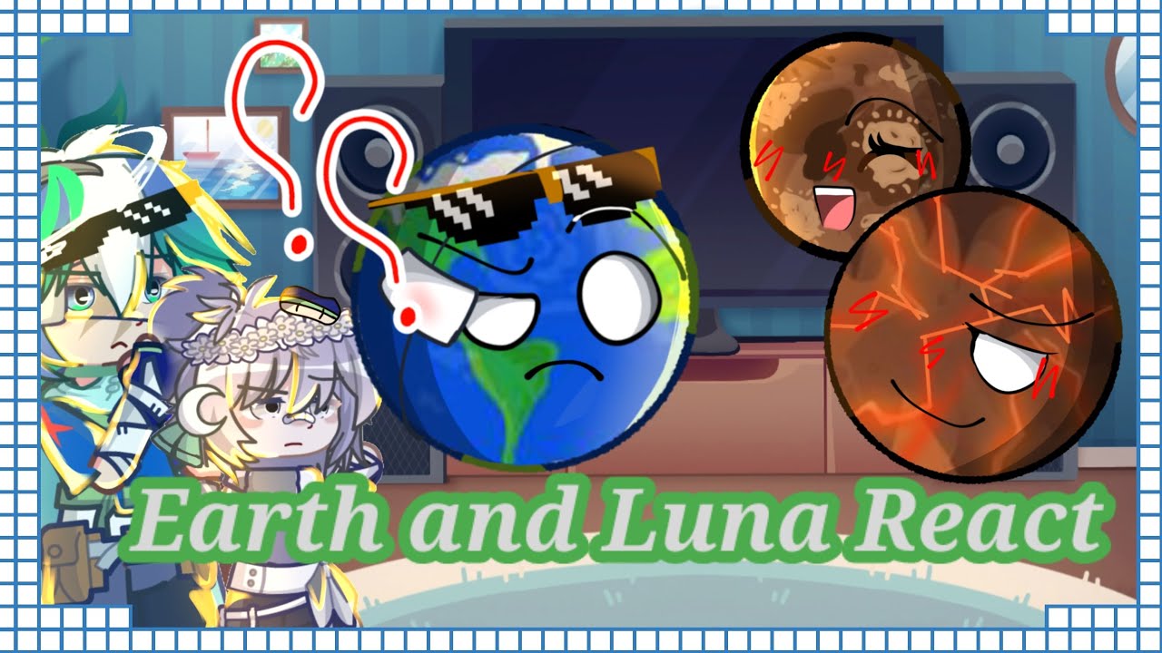 (عربي)Solar balls : Earth and Luna react to Proto Earth and Theia {1 ...