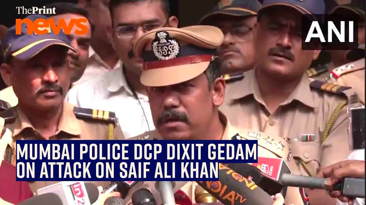 'It appears to be a robbery attempt,' says Mumbai Police DCP Dixit ...