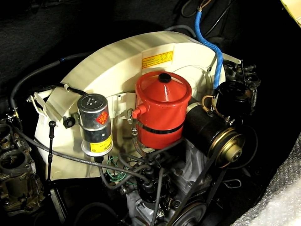 Porsche 356 SC engine start up test Vol.3/3 - YouTube