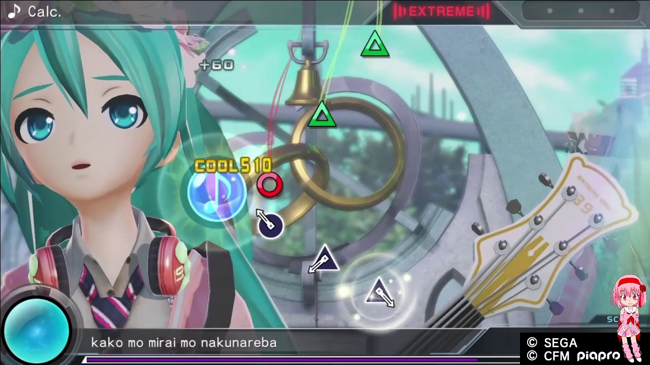Hatsune Miku: Project DIVA X (PS4) - Calc. (EXTREME) PERFECT - YouTube