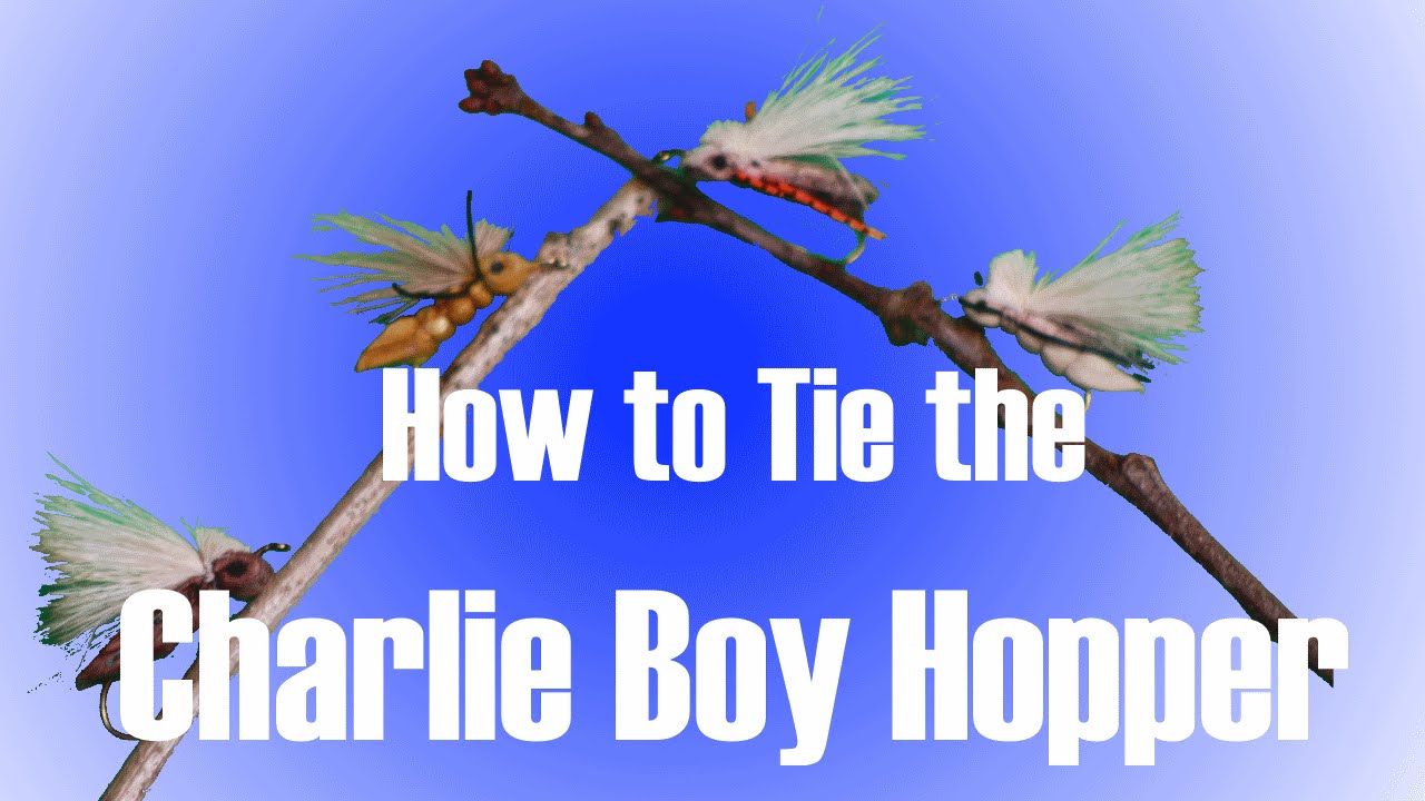 How to tie the Charlie Boy Hopper - Fly tying, Great Fly - YouTube
