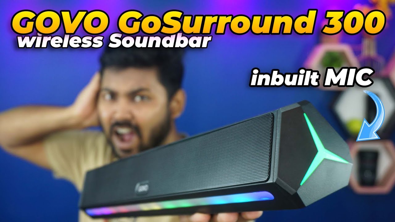 GOVO GoSurround 300 😱😱 Wireless SoundBar With Cool Multiple Led Effects ...