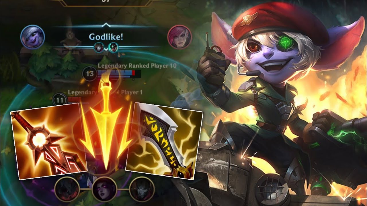 WILD RIFT: MVP TRISTANA GAMEPLAY LEGENDARY QUEUE - YouTube