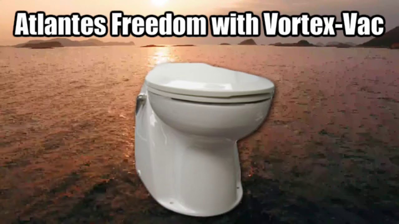 Raritan Marine Products-Atlantes Freedom with Vortex-Vac Marine Toilet ...