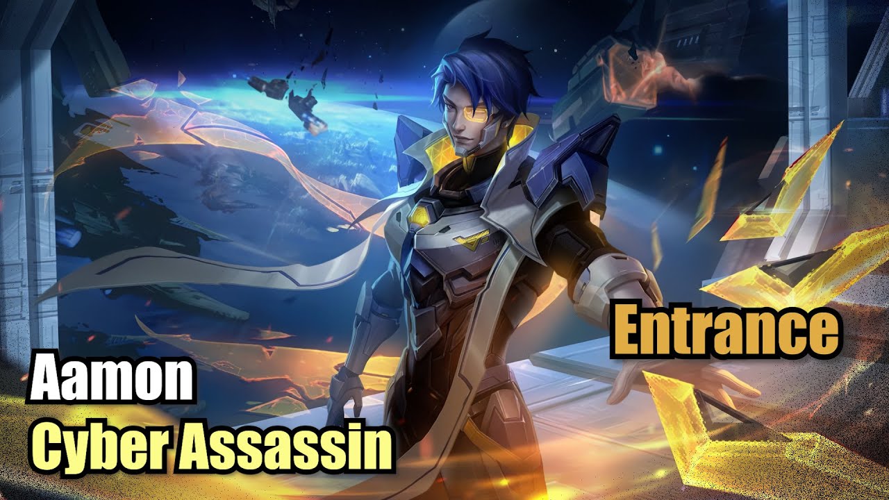 Aamon Cyber Assassin Skin Starlight Entrance (Upscale 4K) Mobile ...
