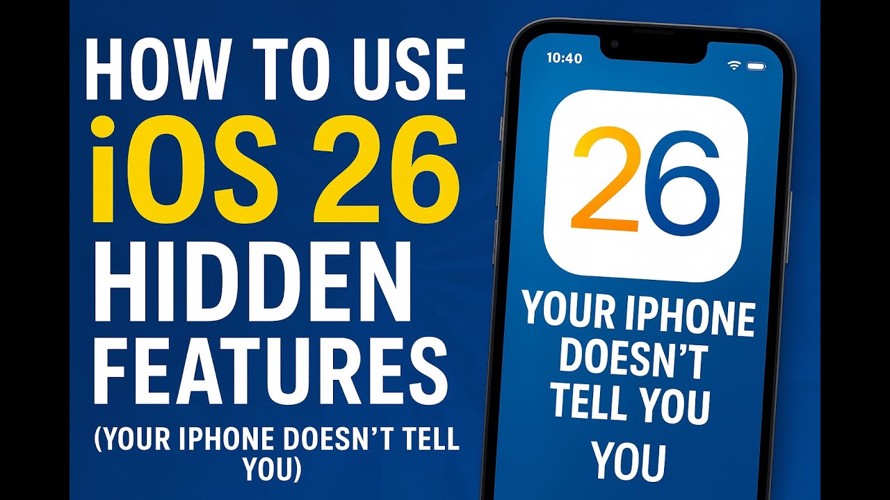 12 Hidden iOS 26 Features Apple Didn’t Tell You About — and How to Turn ...