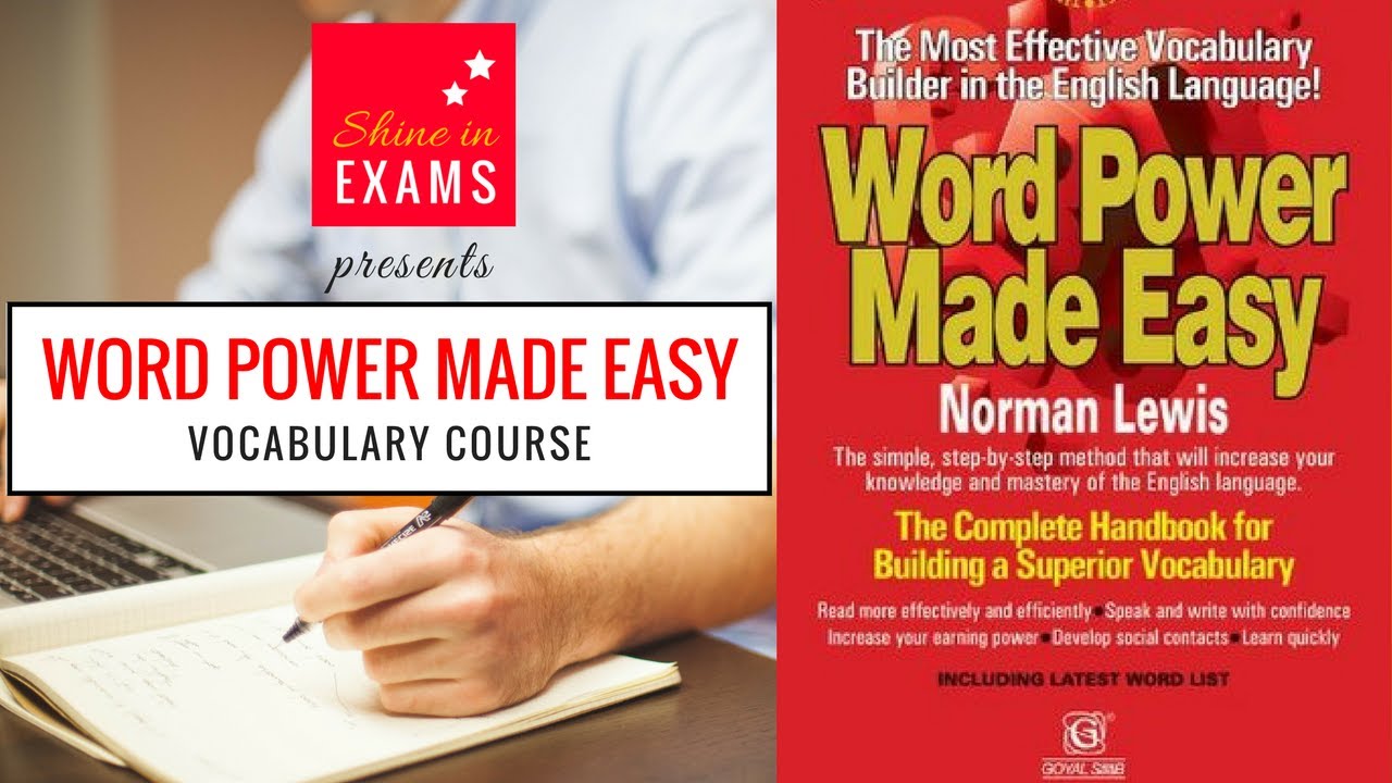 Word Power Made Easy Vocabulary Course - Introduction (in English ...