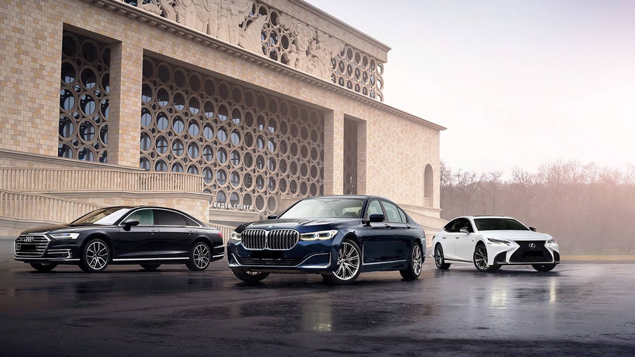 Lexus LS vs BMW 7 Series vs Audi A8 - YouTube