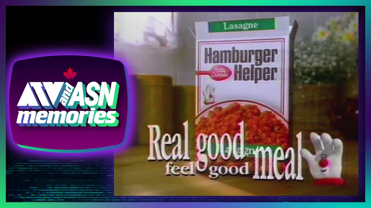 1994-06 - ATV - Hamburger Helper 'Real Good Feel Good Meal' commercial ...