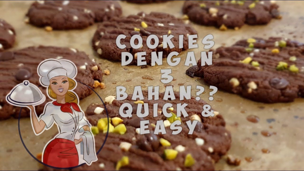 RESEP Nutella cookies hanya 3 bahan, easy simple - YouTube
