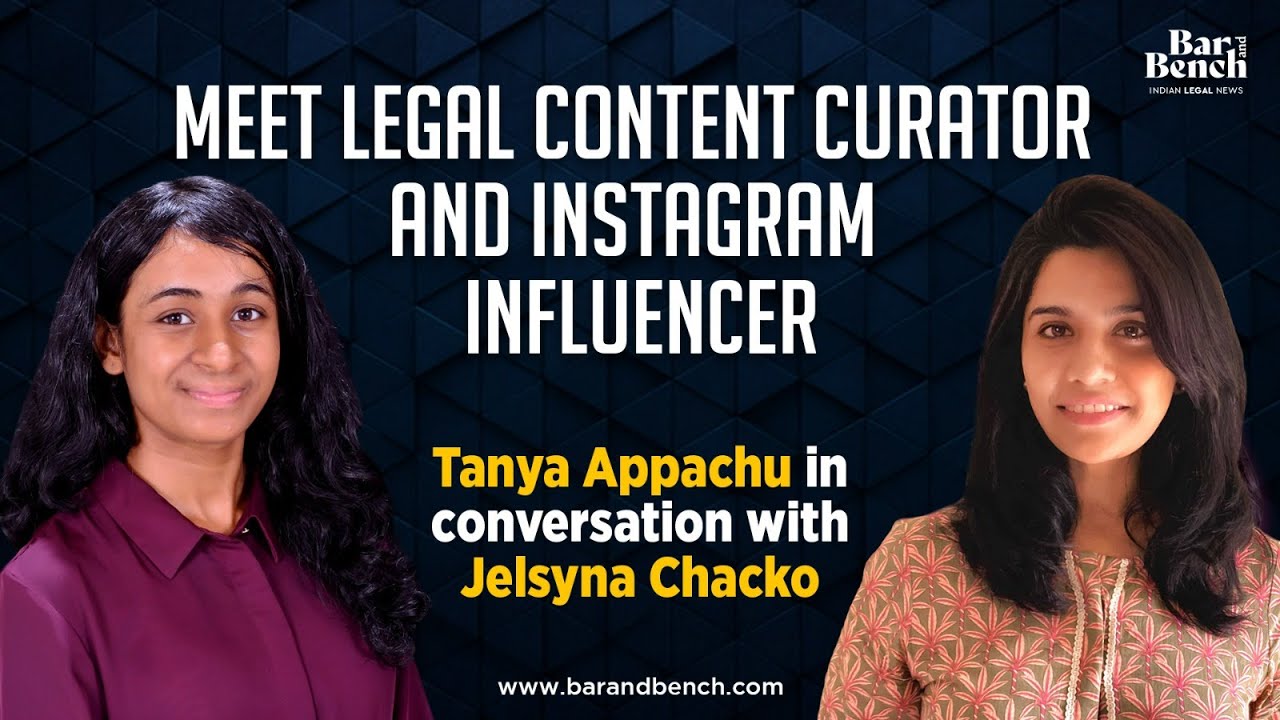 Meet Tanya Appachu, the Instagram lawyer and content curator - YouTube