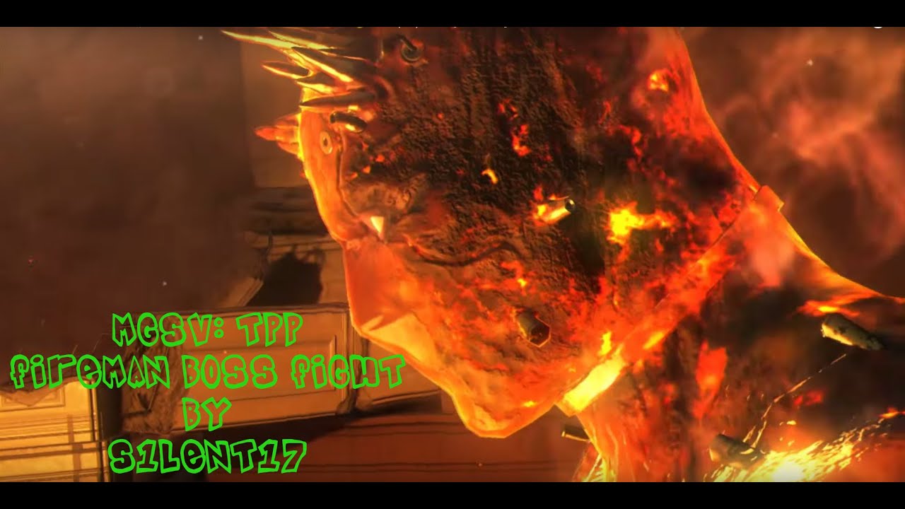 MGSV: TPP - Mission 20 [Rank S] Boss Fight Fireman - YouTube
