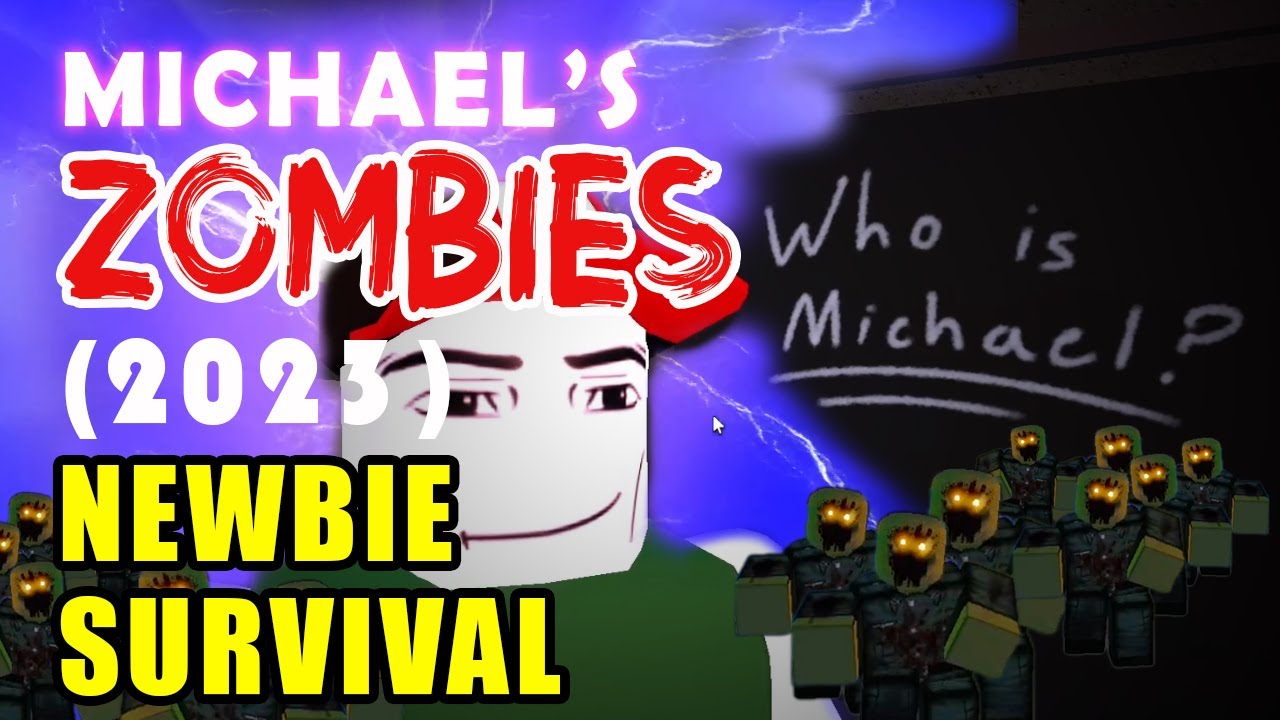 MICHAEL'S ZOMBIE NEWBIE SURVIVE 10 ROUNDS! - YouTube