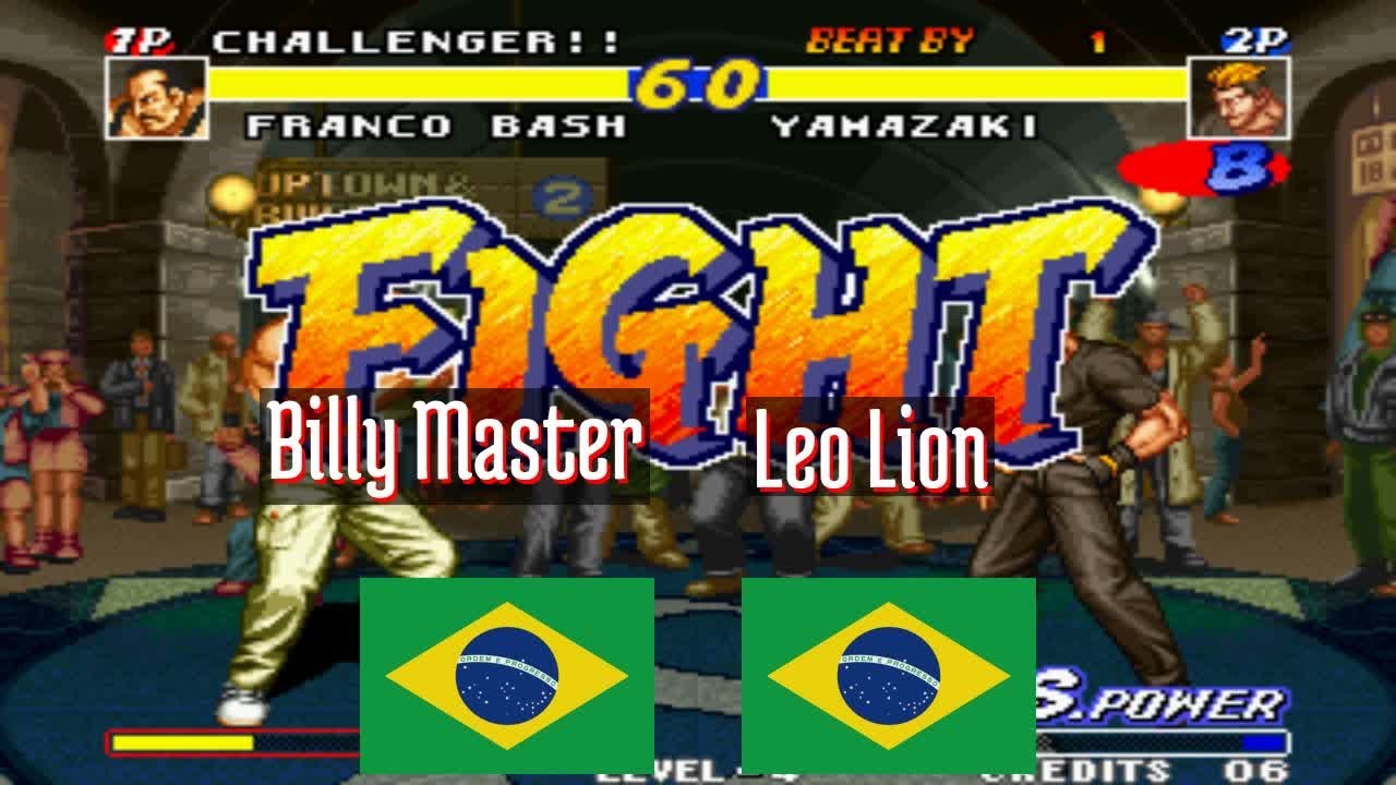@rbff1: Billy Master (BR) vs Leo Lion (BR) [Real Bout Fatal Fury rbff ...