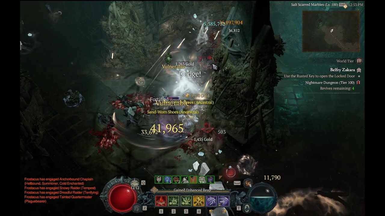 D4 Necro Season2: Severpowered Build NM 100 clear - YouTube