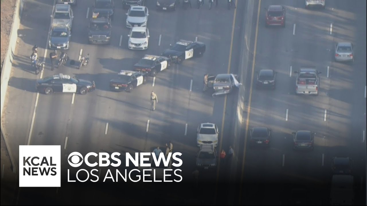 Northbound 5 Freeway closed after shooting in East Los Angeles - YouTube