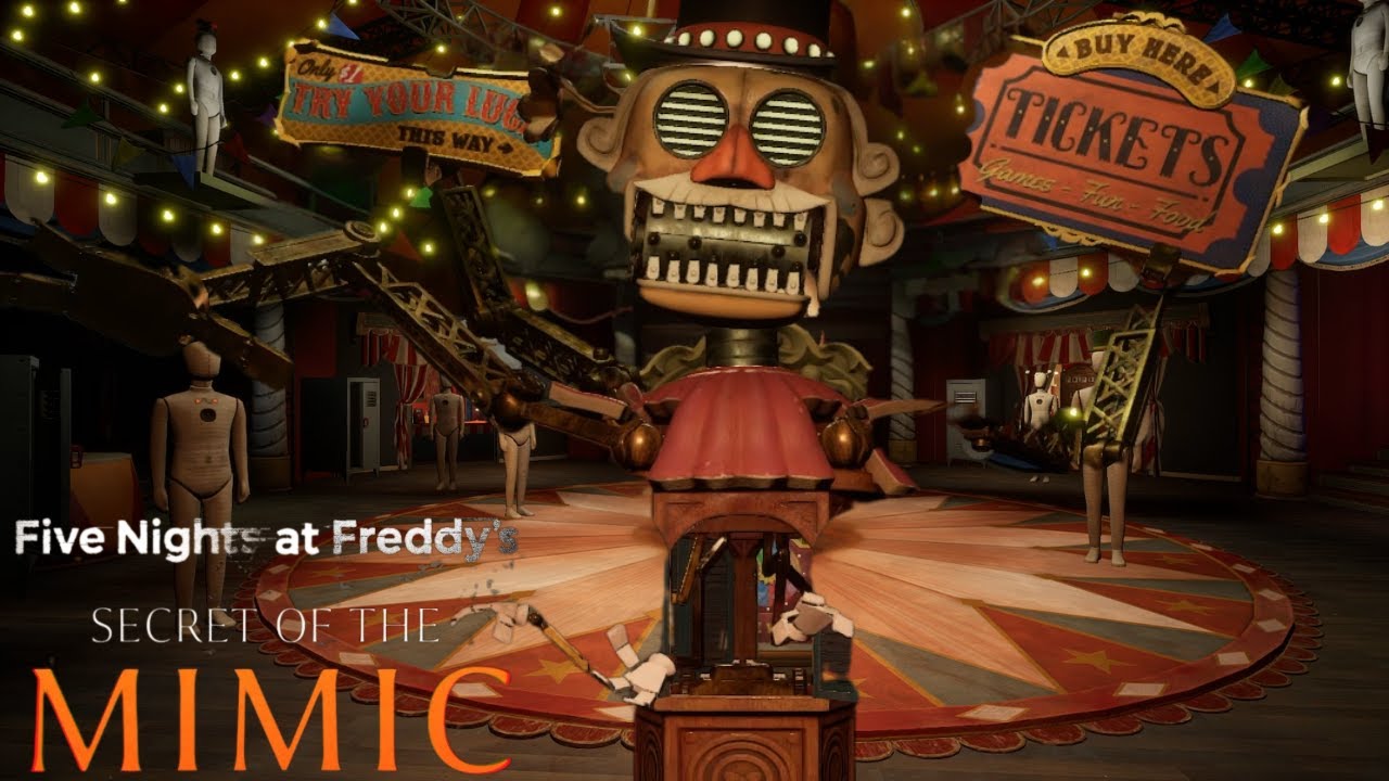 Ticket Bot Chase in the Warehouse – Secrets of the Mimic (FNaF Horror ...