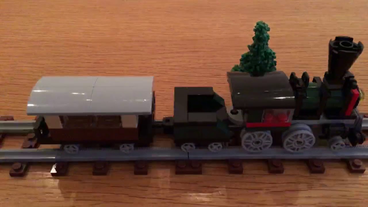 Mini Lego Emerald Night Train - YouTube