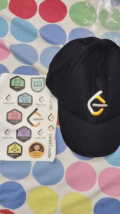 Leetcode Black Cap Unboxing #innovativedeveloper #leetcode - YouTube