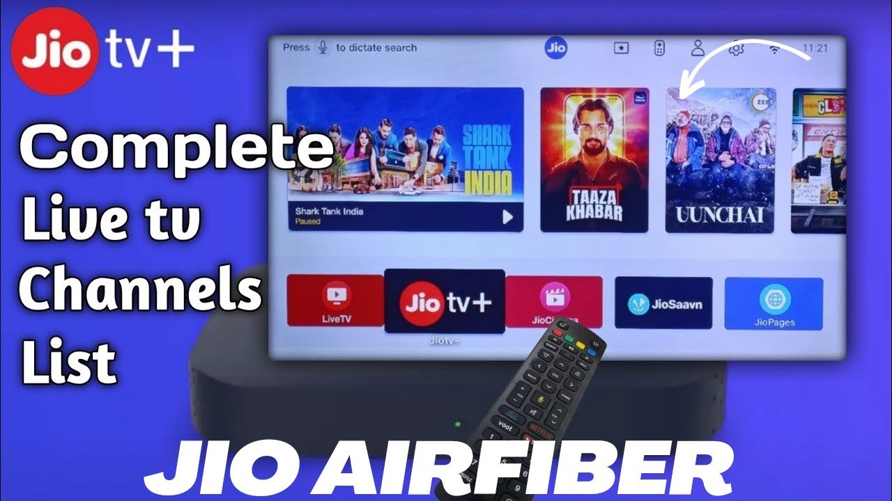 Jio Airfiber all channel list | Jio fiber channel list 599 plan | 398 ...