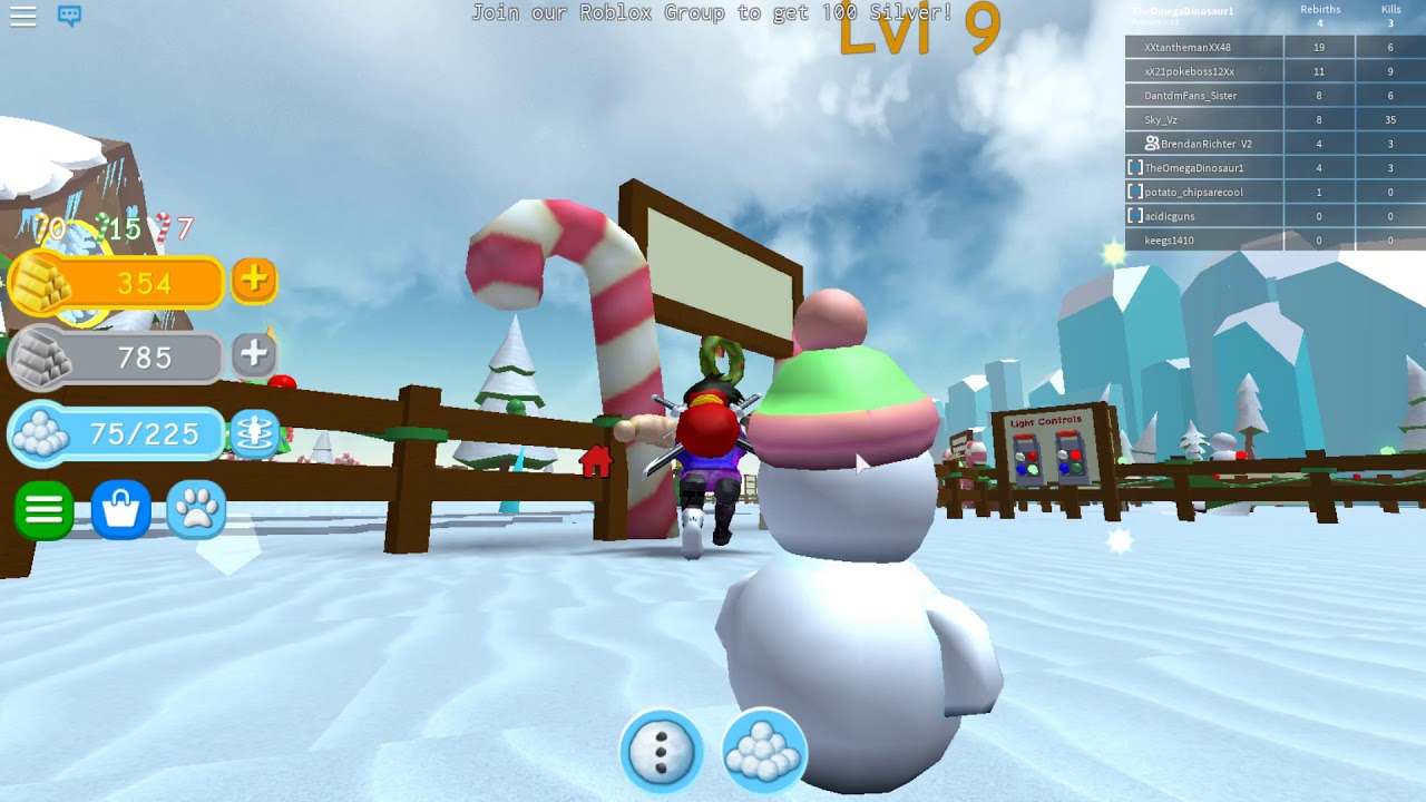 Snowman Simulator-Roblox - YouTube
