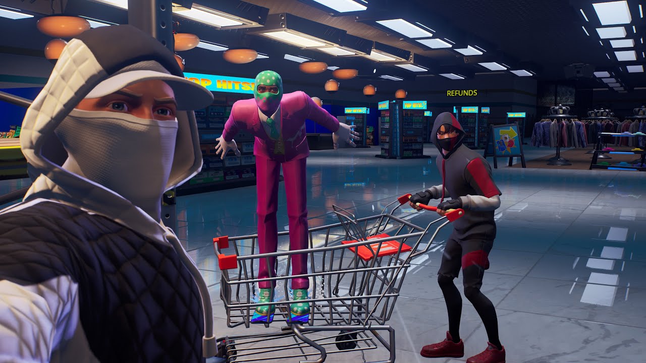 Fortnite Roleplay 24 HOURS OVERNIGHT IN WALMART (EXTREMEEE!!!) EP 3 (A ...