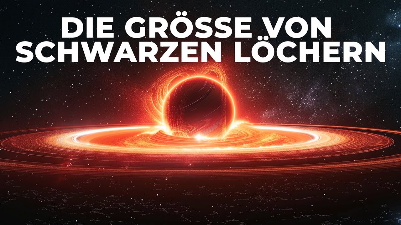 Die unglaubliche Größe von schwarzen Löchern - YouTube