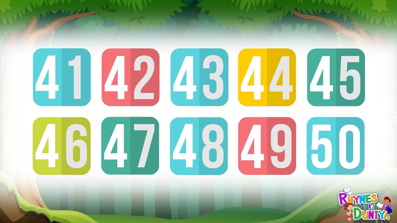 One two three, kids rhymes, 123 Numbers, 1 to 100 counting, learn to ...