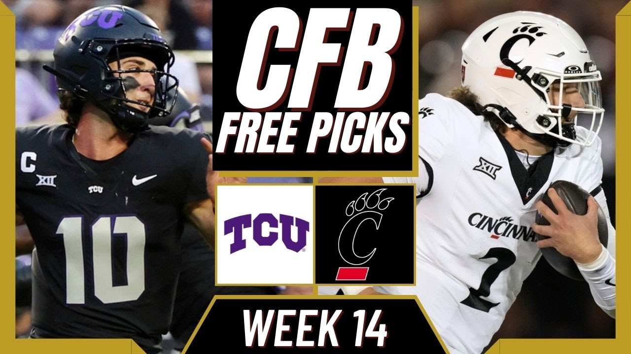 TCU vs CINCINNATI CFB Picks & Prediction (Rivalry Week) College ...