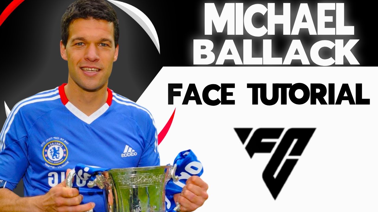 EAFC 25 How To Create Michael Ballack (Face) Simple Tutorial - YouTube